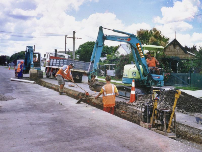Sanitary Sewer Services - Blackley Construction